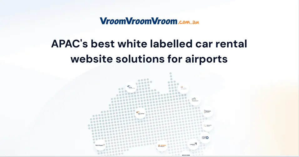 Airport car rental solutions - Whitelabel by VroomVroomVroom